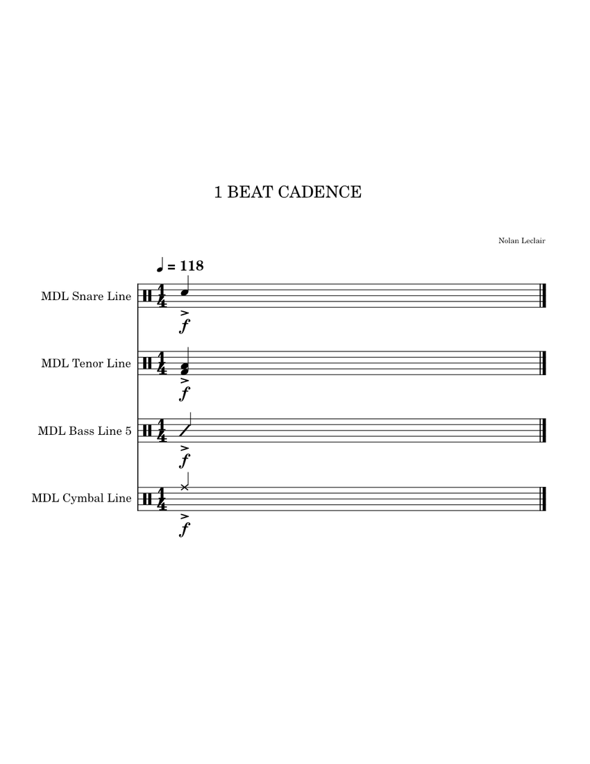 1 BEAT CADENCE - piano tutorial