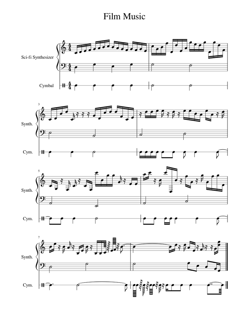 Film Music - piano tutorial