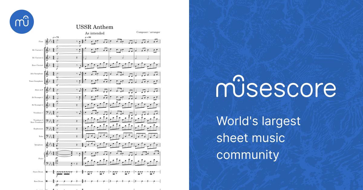 National Anthem of the USSR – Alexander Vasilyevich Alexandrov National ...