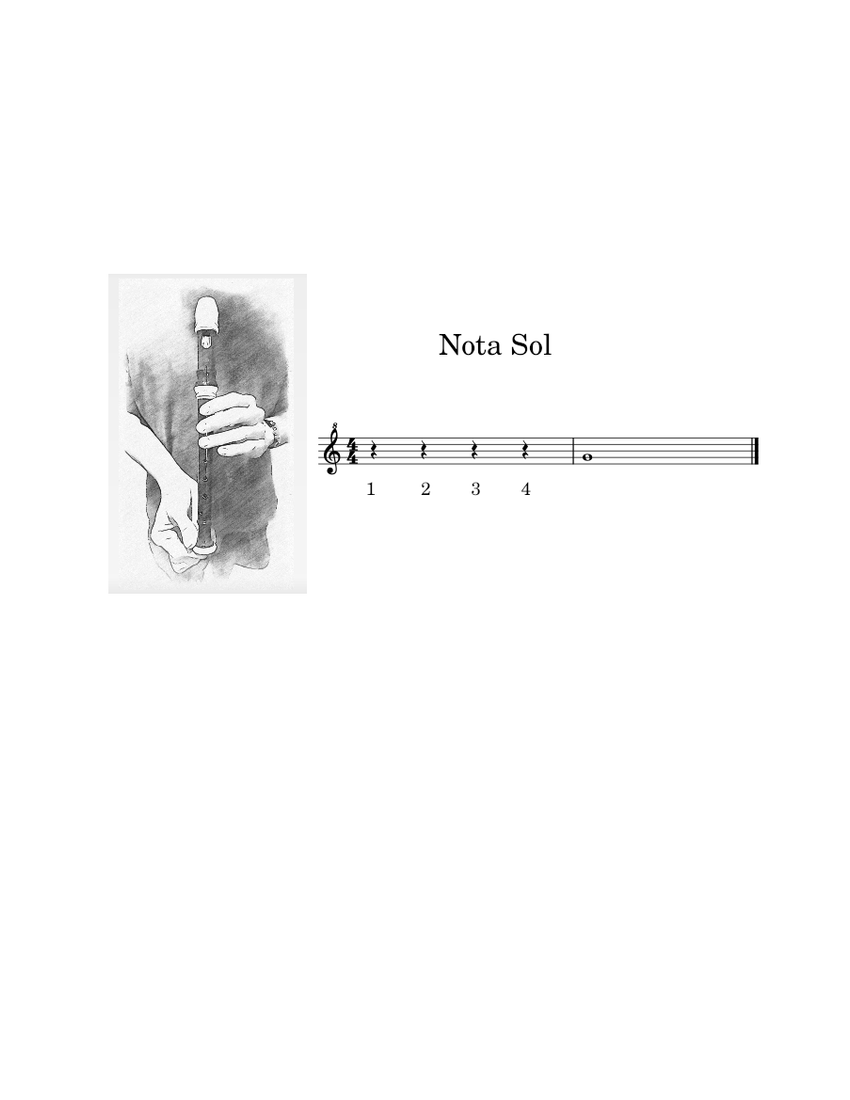 Nota Sol Sheet music for Recorder (Solo) | Musescore.com