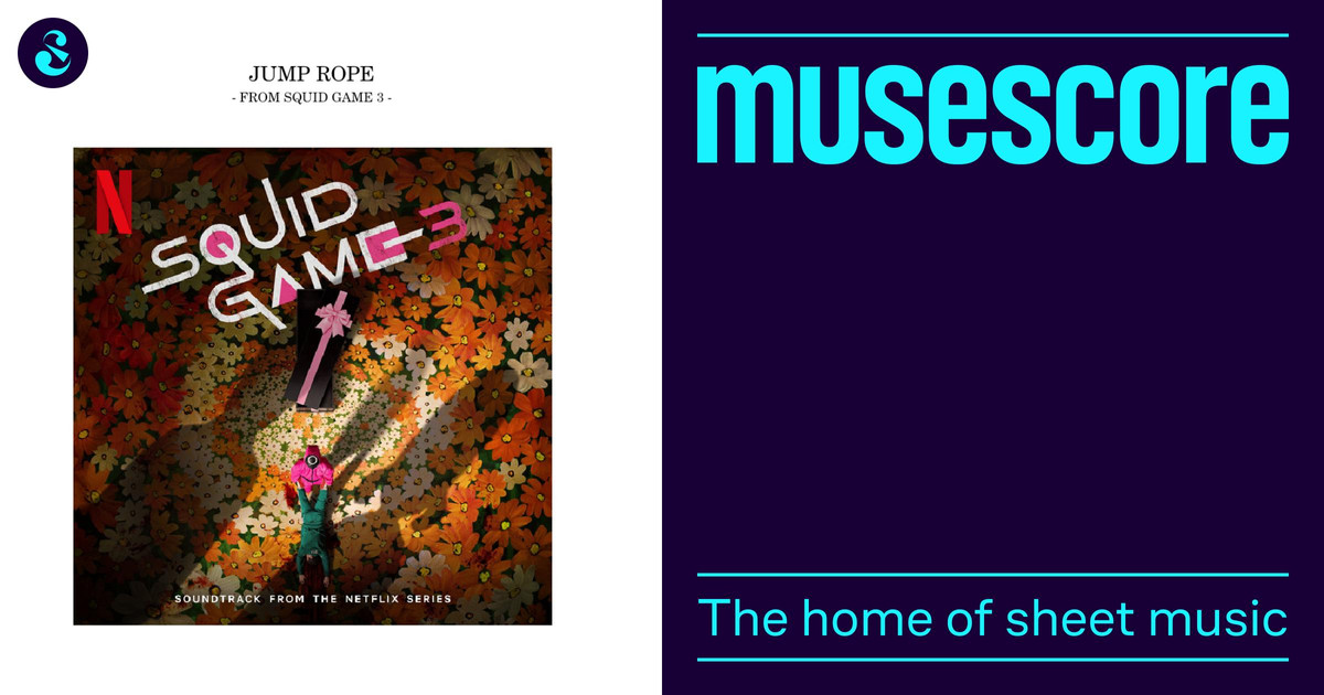 JUMP ROPE (From Squid Game 3) Sheet Music for Piano (Piano Duo ...