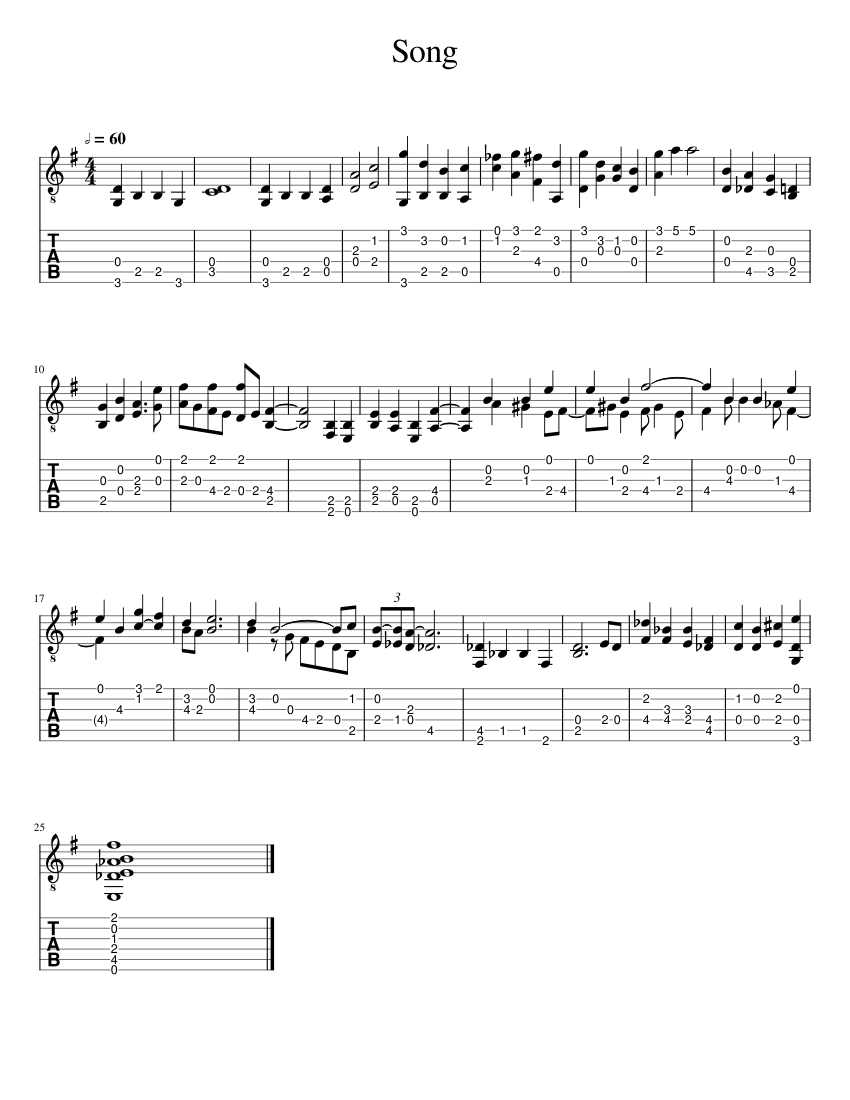 Easter Egg Sheet music for Guitar (Solo) | Musescore.com