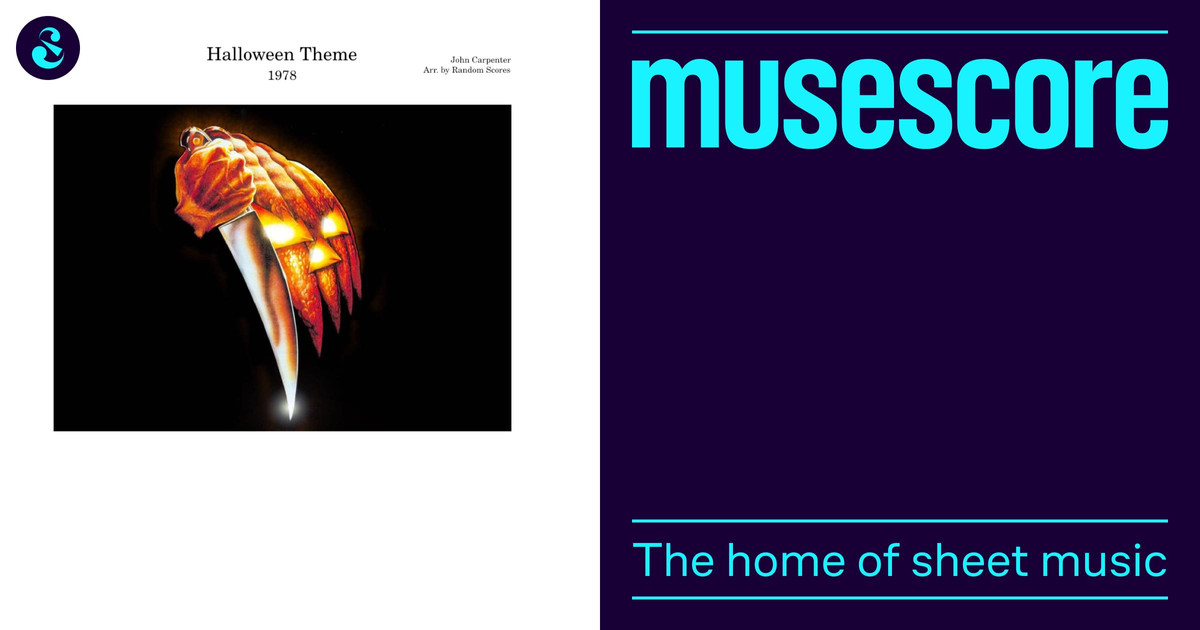 Halloween Theme 1978 (MuseScore 4 Test) Sheet Music for Piano, Trombone ...