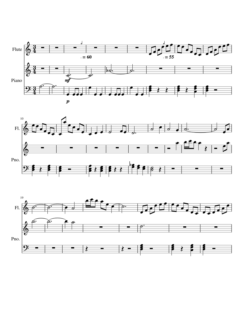 Ninjago Falcon Chase: Season 1, Episode 7 Sheet music for Piano, Flute ...
