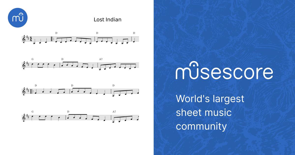 Lost Indian Sheet Music for Piano (Solo) Easy | MuseScore.com