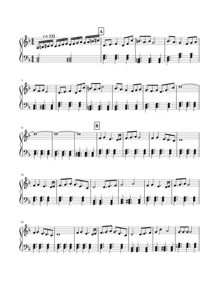 Super Smash Bros Ultimate Lifelight Sheet music for Piano (Solo ...