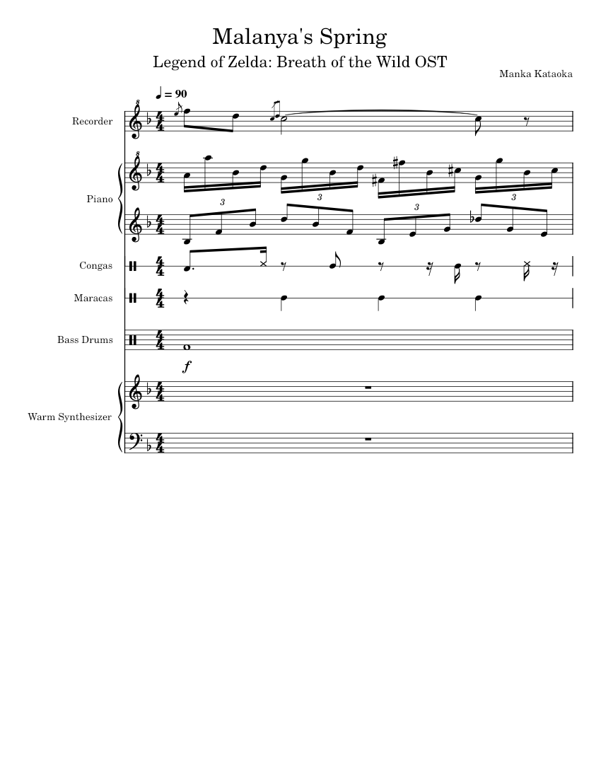 Malanya's Spring - Manaka Kataoka (Legend of Zelda: Breath of the Wild ...