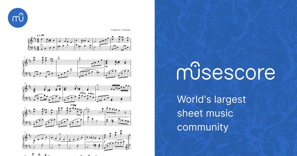 Untitled score - dgfgh - copyhfh Sheet music for Piano (Solo ...