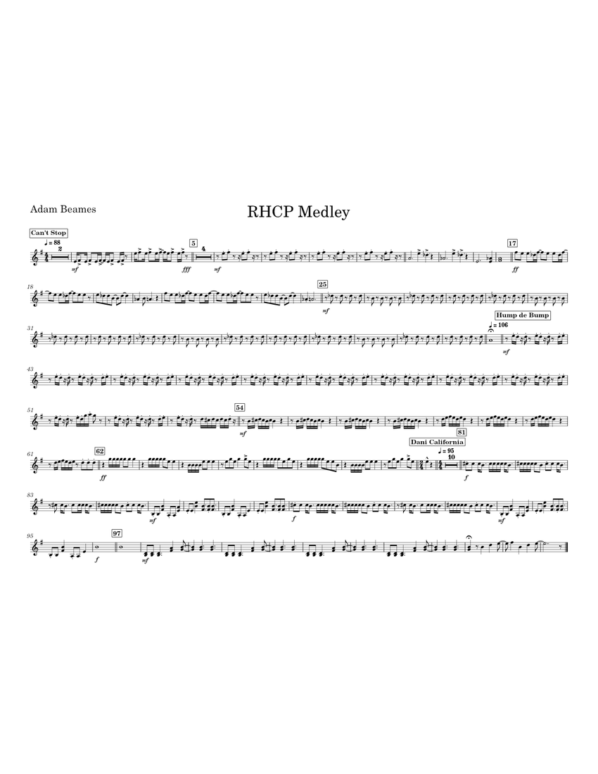 Flea from rhcp – Red Hot Chili Peppers Red Hot Chili Peppers Medley ...