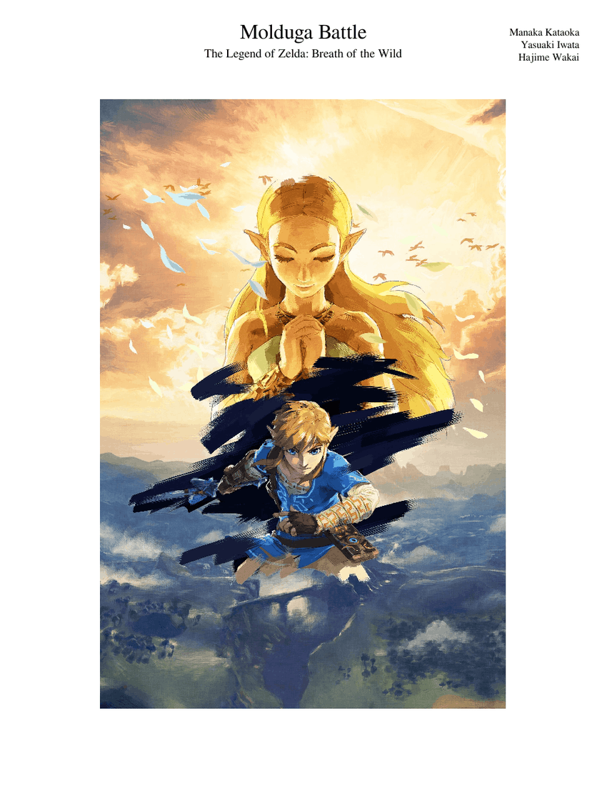 Molduga Battle (all phases) Sheet Music for Piano, Tambourine, Flute ...