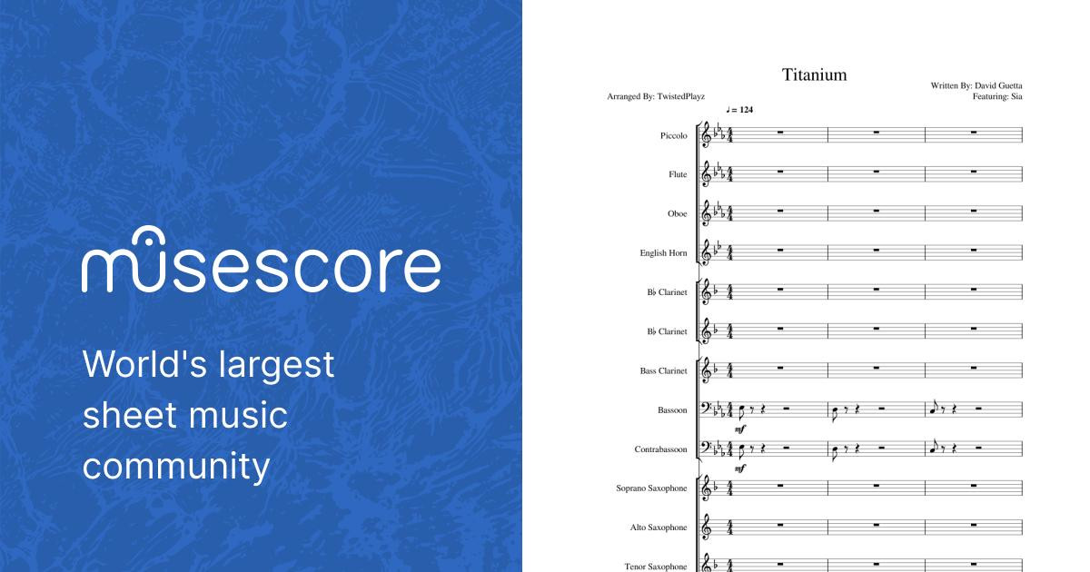 titanium musescore