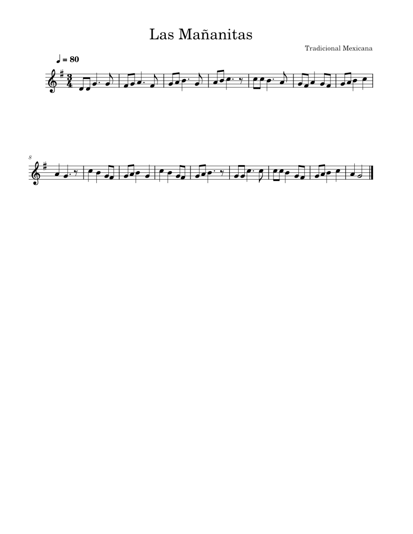 Las mananitas – Misc Traditional Las Mañanitas – Música Tradicional Las ...