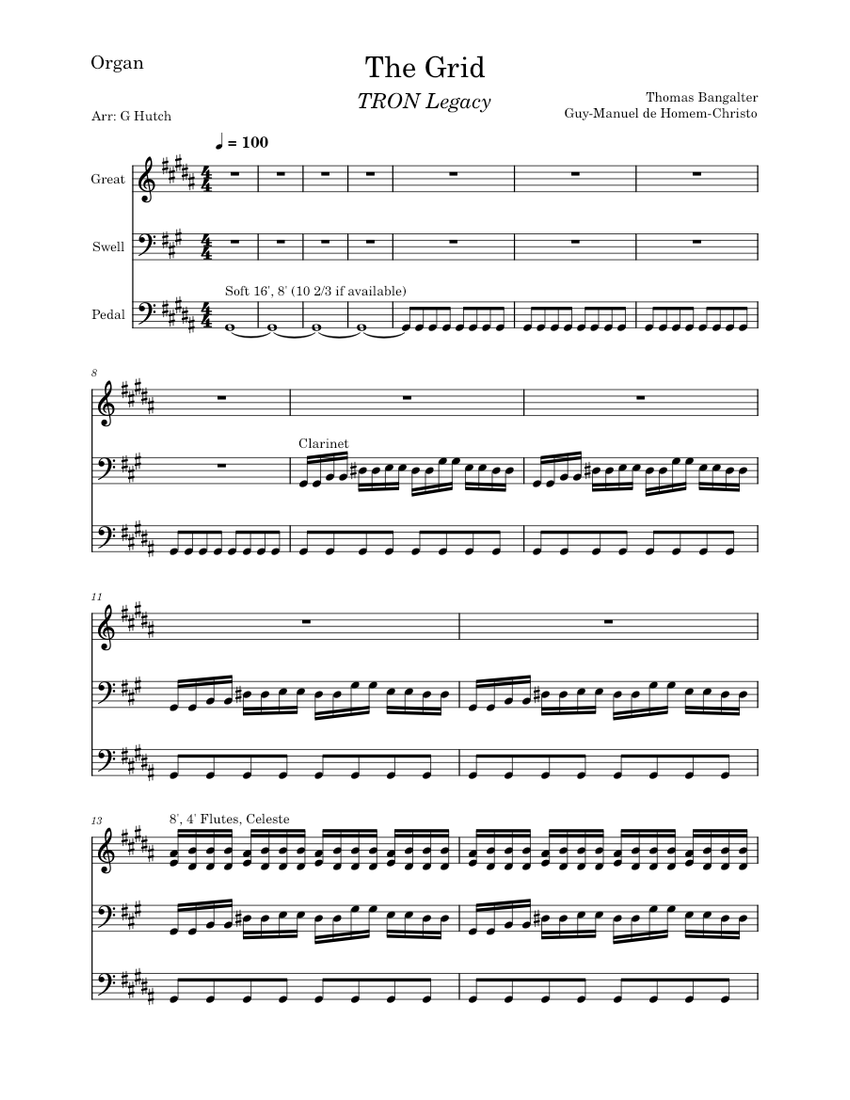tron theme the grid
