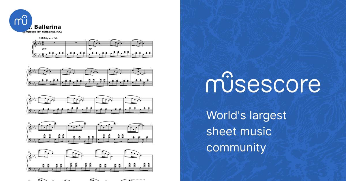 Ballerina – Yehezkel Raz Sheet music for Piano (Solo) | Musescore.com