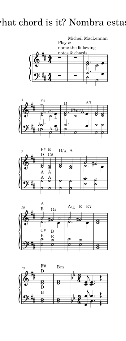 Name these notes and chords. Nombra estas notas y qué acorde es? – Ian ...