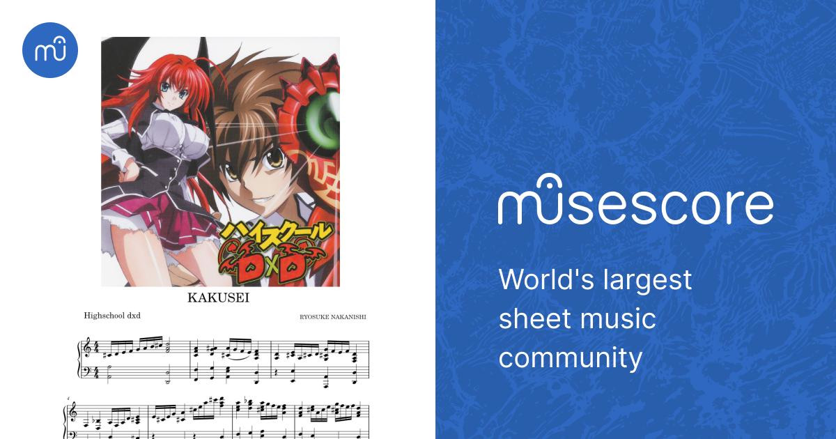 Kakusei – Ryosuke Nakanishi Sheet music for Piano (Solo) | Musescore.com