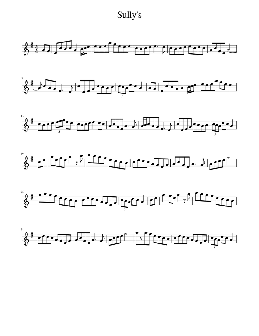 Sully's Sheet music for Piano (Solo) Easy | Musescore.com