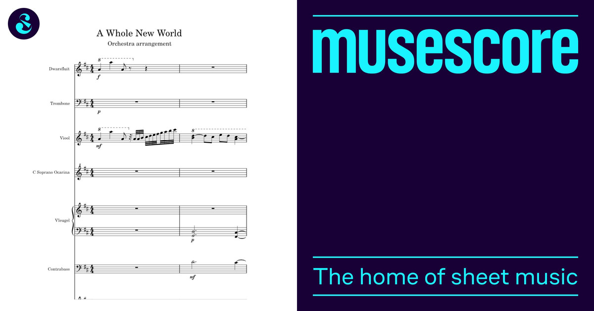 A Whole New World {(Aladdin’s Theme) from Walt Disney’s ALADDIN} – Alan ...