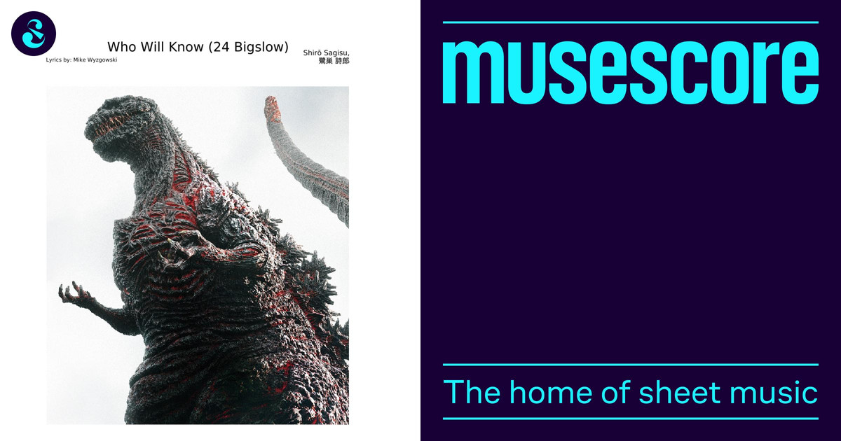 Shin Godzilla: Who Will Know – Shirō Sagisu (24 Bigslow) – (complete ...
