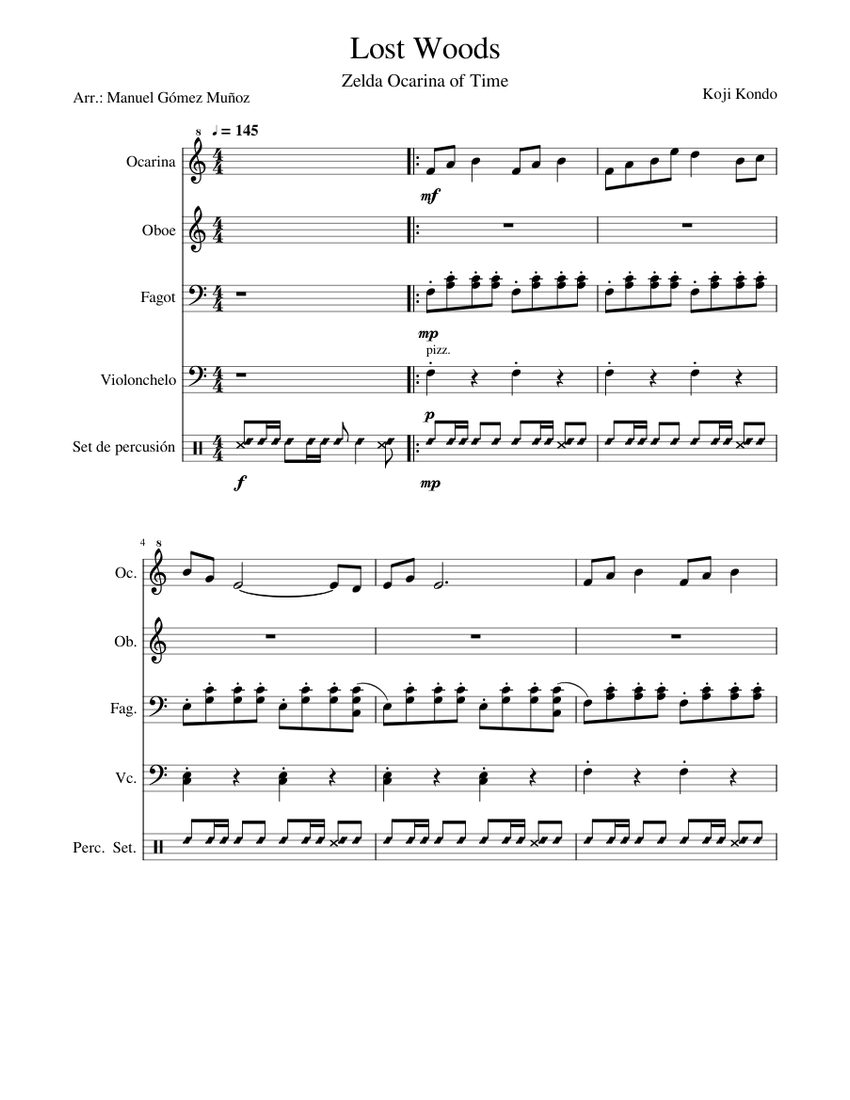 Lost Woods - piano tutorial