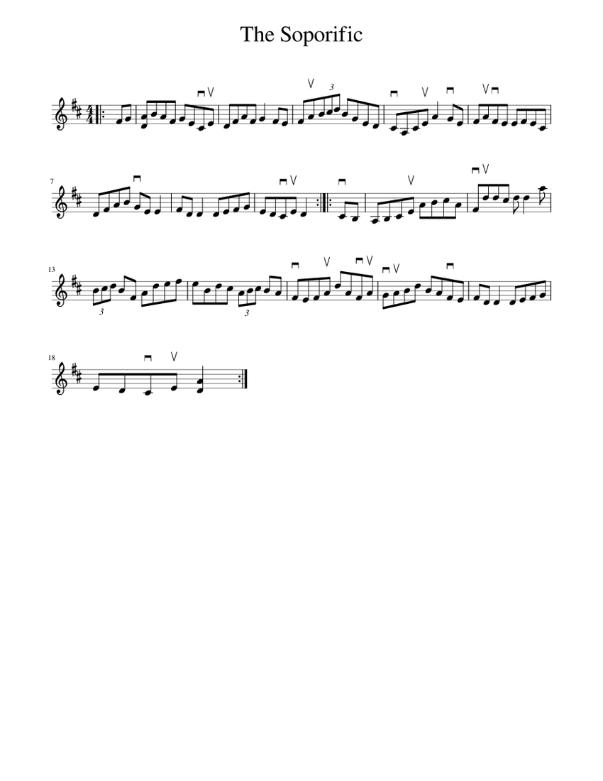 The Soporific Sheet Music for Piano (Solo) Easy | MuseScore.com
