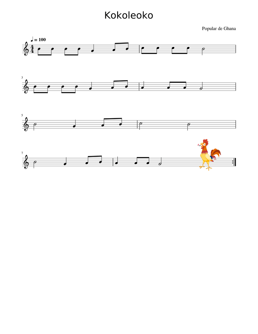 Kokoleoko – Misc tunes Sheet music for Piano (Solo) | Musescore.com