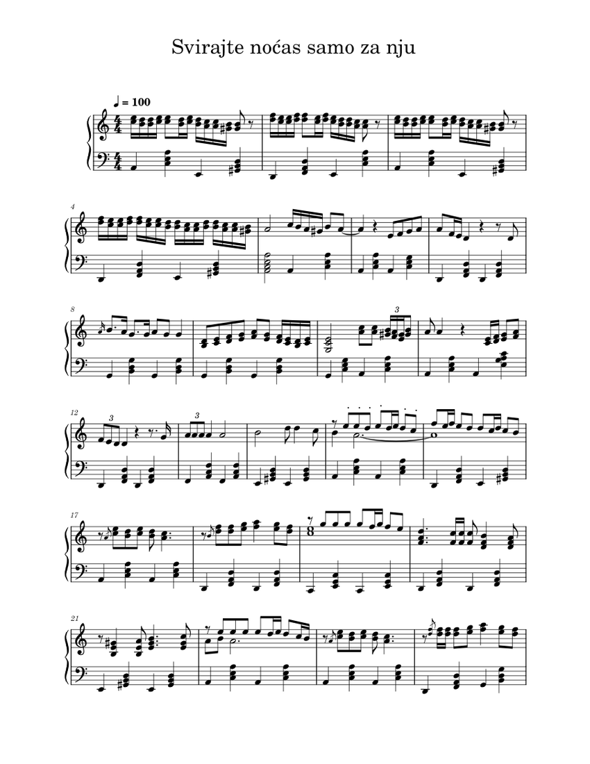 Svirajte Noćas Samo za Nju – Toma Zdravković Svirajte noćas samo za nju ...
