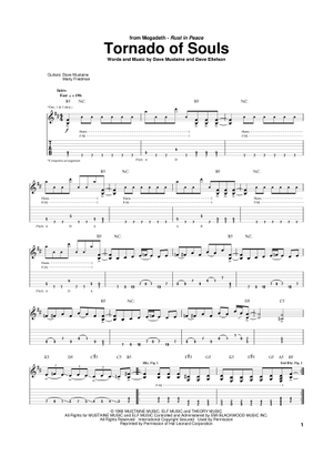 countdown to extinction tab