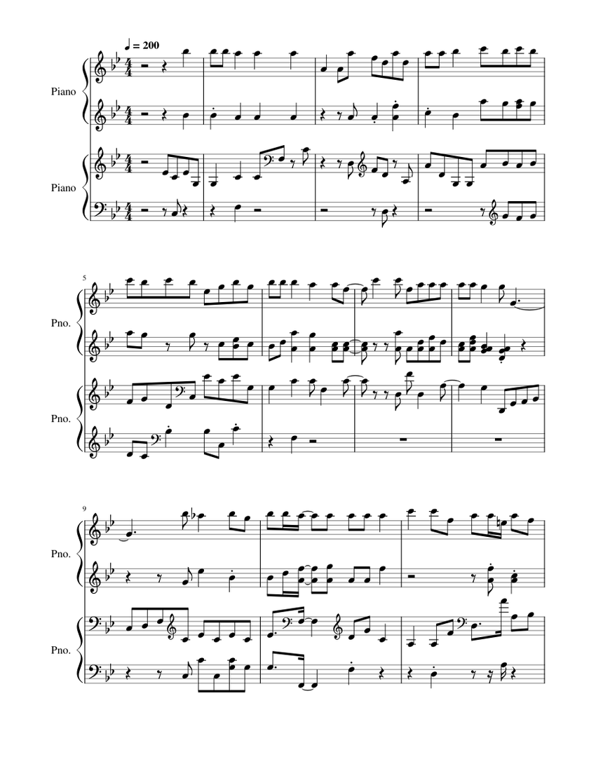 Zombies on your lawn – Laura Shigihara i hate this game Sheet music for ...