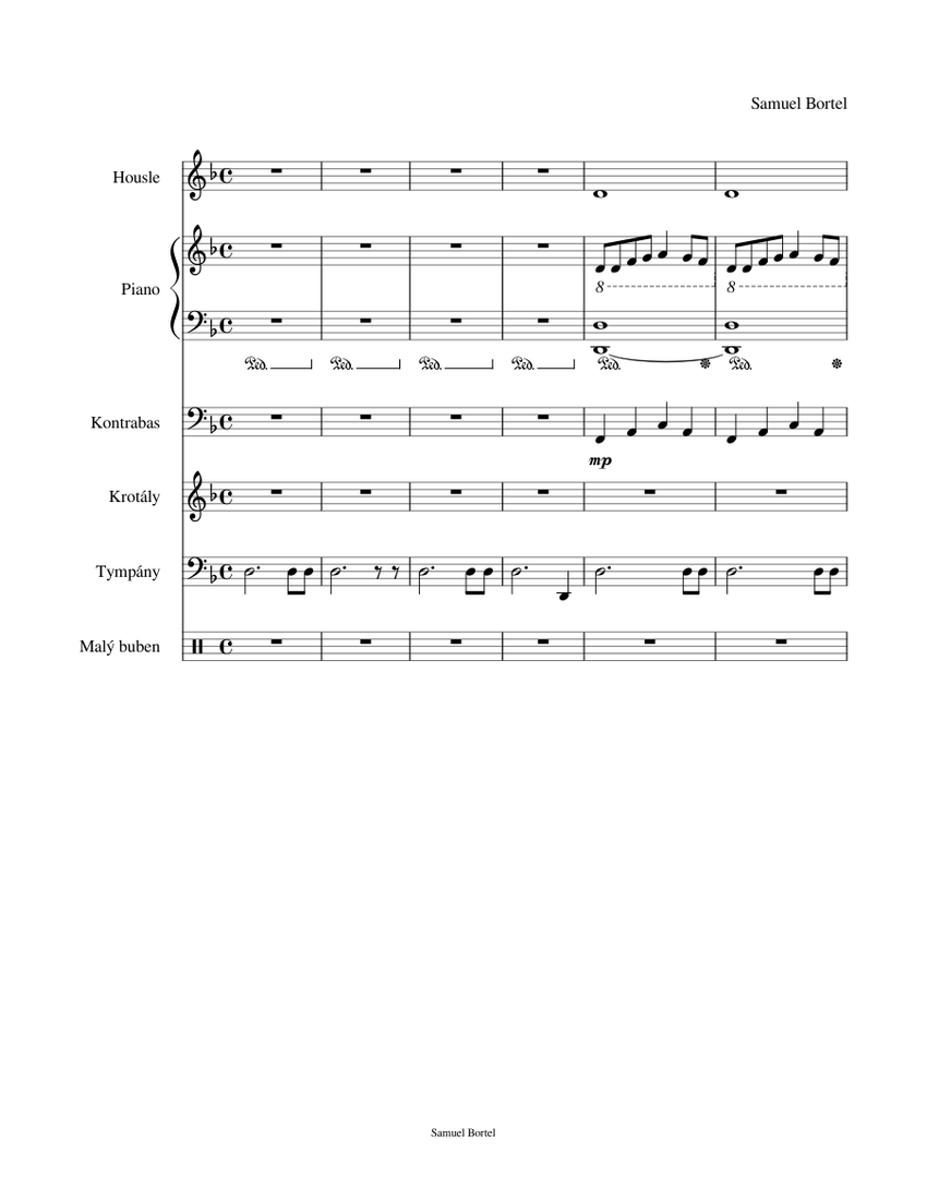 My composition no. 1 Sheet music for Piano (Solo) | Musescore.com