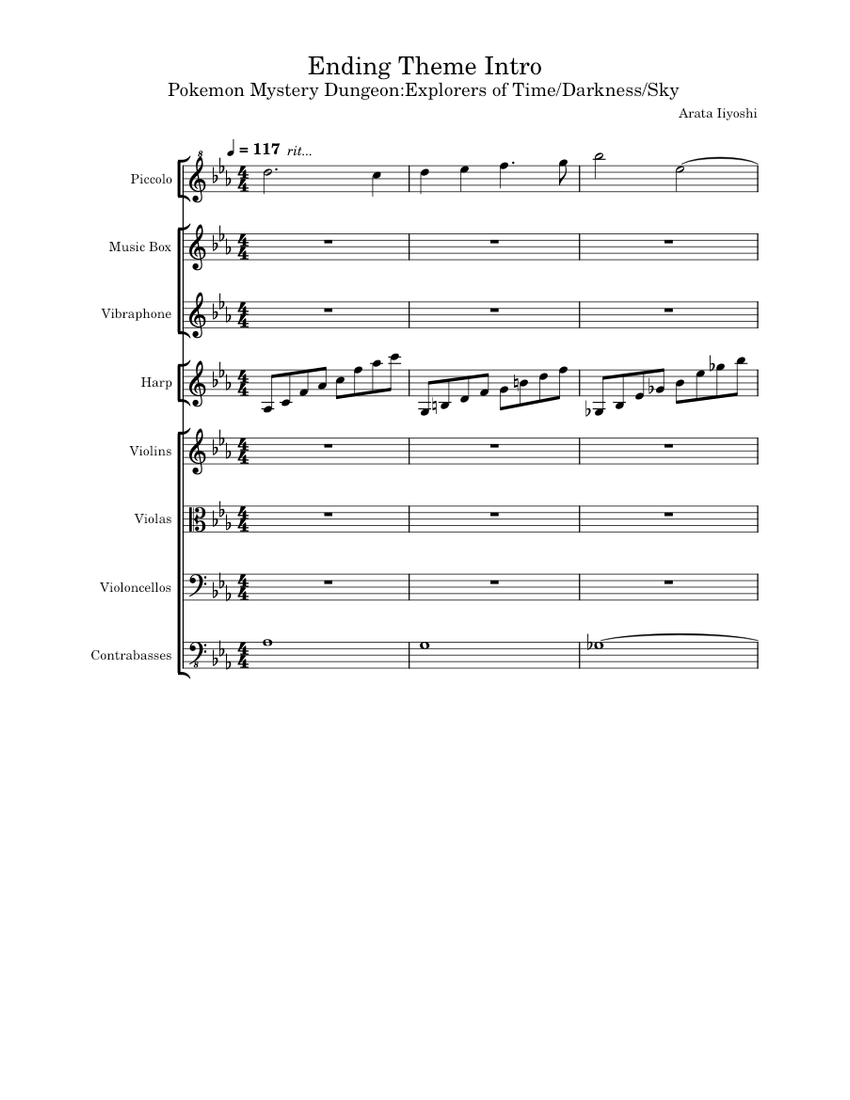 Ending Theme Intro - Pokemon Mystery Dungeon: Explorers of Time ...