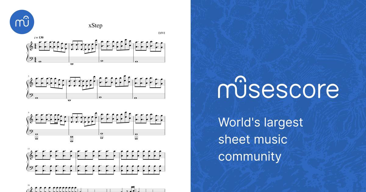 xStep Sheet Music for Piano (Solo) | MuseScore.com