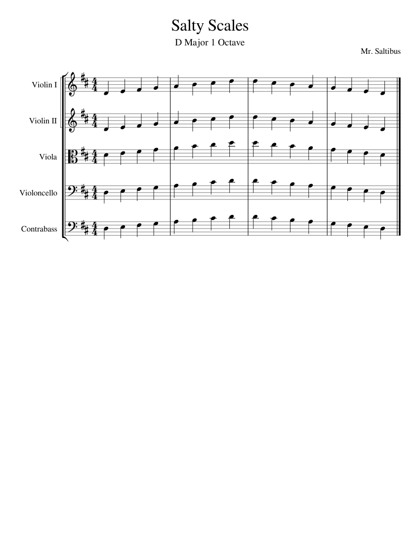 Salty Scales - piano tutorial