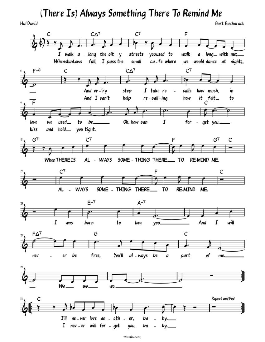 there's always something there