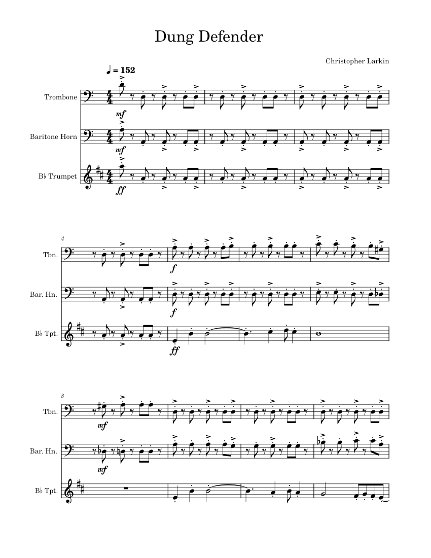 Dung Defender – Christopher Larkin From Hollow Knight, Arr. by Foolish ...