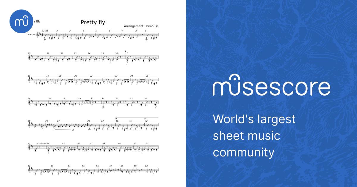 Pretty fly reprise - The Offspring Sheet music for Tuba (Solo ...