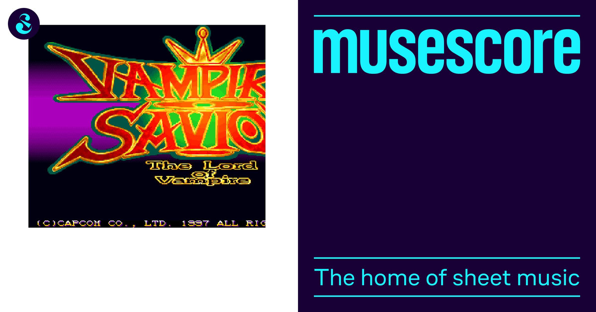 Vampire Savior: Victor Winning Theme OST Sheet music for Vocals, Flute ...