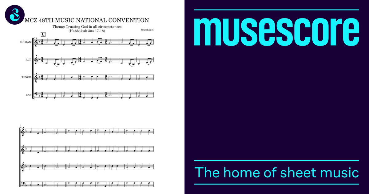 Urwu Rutendo Sheet Music for Synthesizer (Mixed Quartet) | MuseScore.com