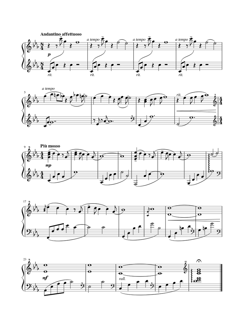 Dororo - Episode 18 OST Sheet music for Piano (Solo) Easy | Musescore.com