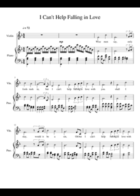 Vintage Love Song Sheet Music