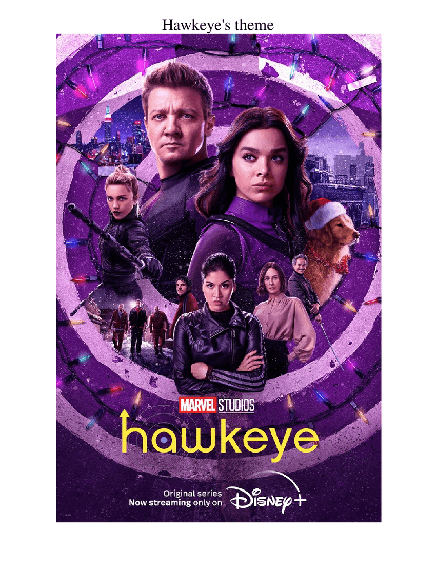 Hawkeye Theme Sheet music for Piano (Solo) | Musescore.com