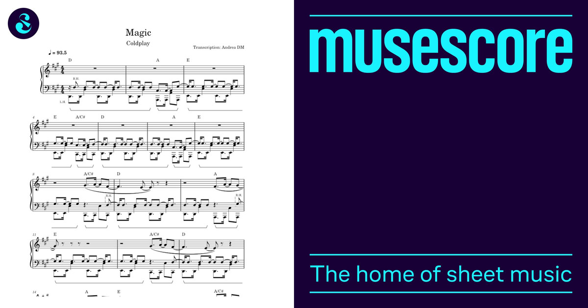 magic coldplay chords