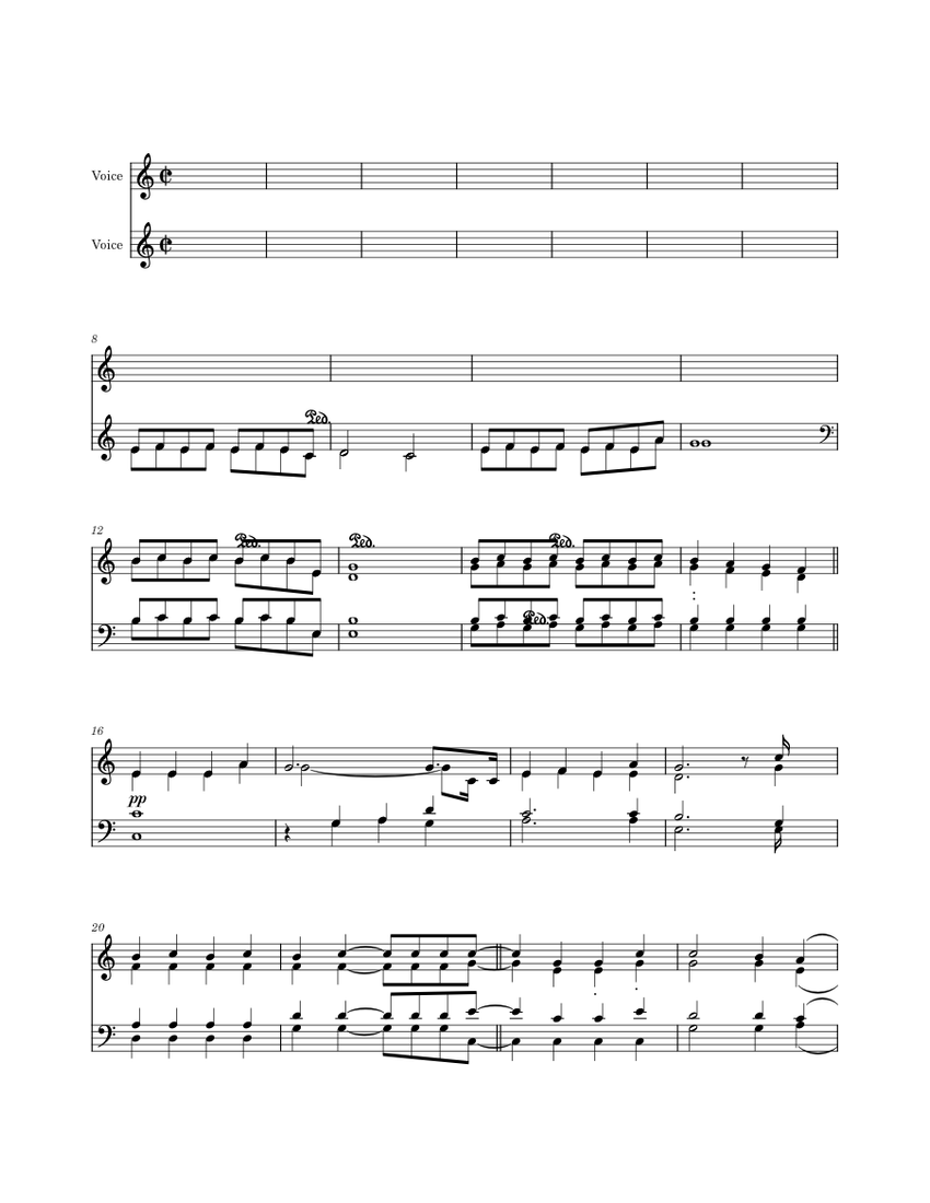 Sempre imaginei em minha vida - vozes – Mike Michaele Kunert Deps ...