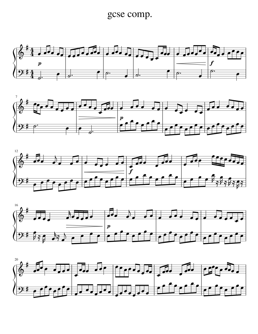 freya music 09-03-.1 Sheet music for Piano (Solo) | Musescore.com