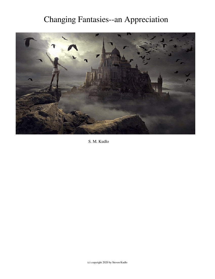 Changing Fantasies--an Appreciation Sheet music for Flute, Contrabass ...