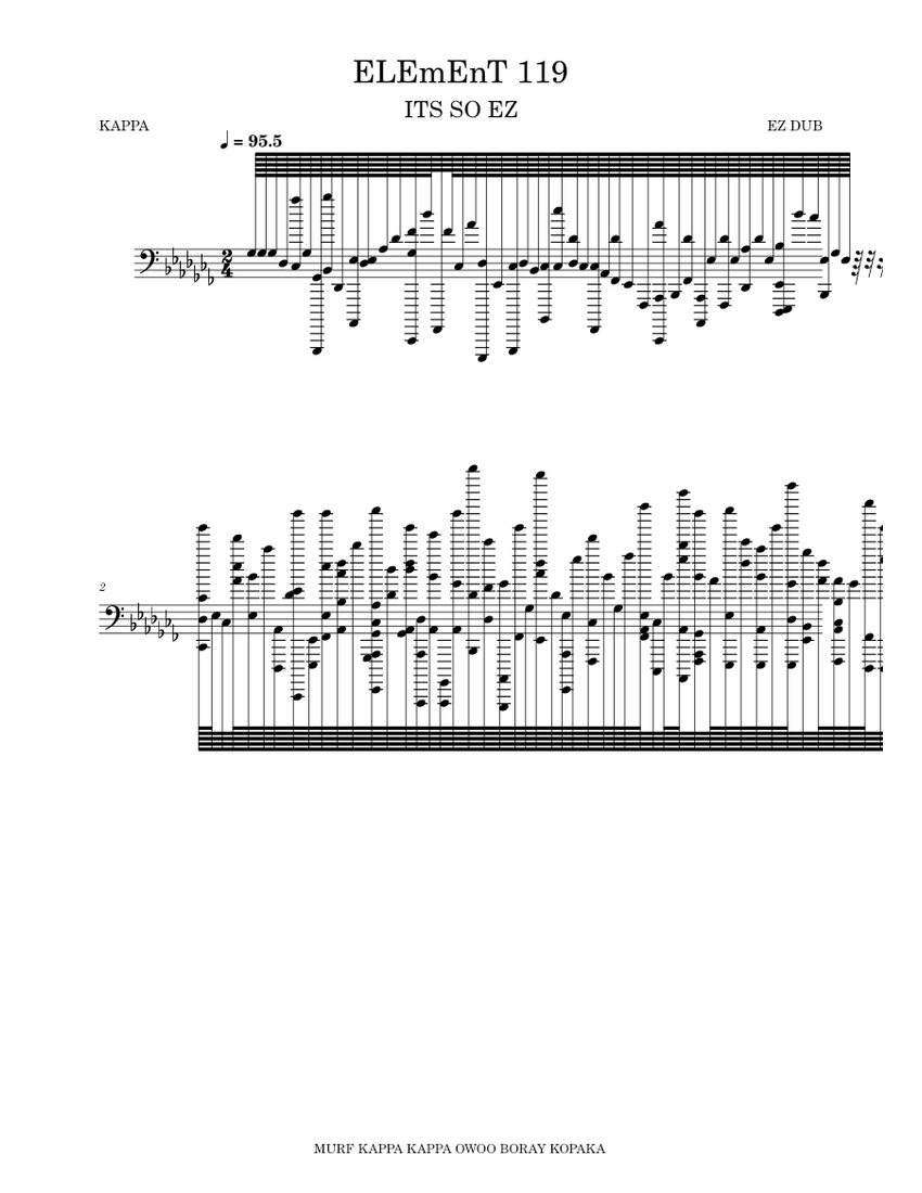 ELEmEnT 119 - piano tutorial
