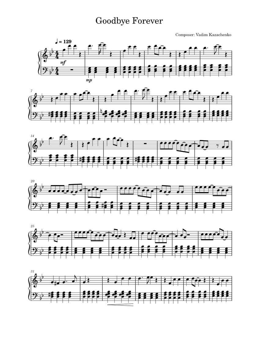 Freestyle - Goodbye Forever – Vadim Kazachenko Vadim Kazachenko ...