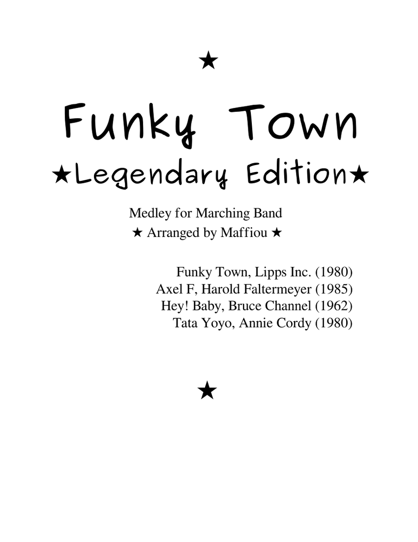 Funky Town - Legendary Edition | (ft. Axel F, Hey! Baby, Tata Yoyo ...