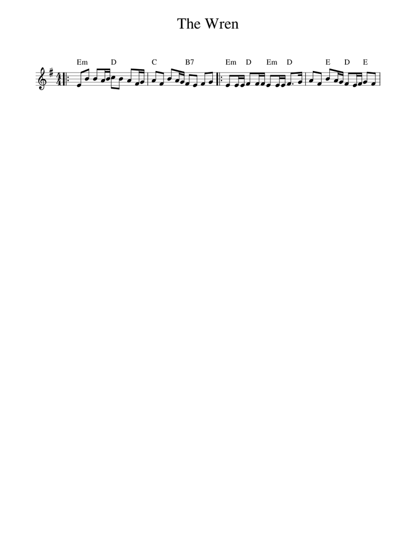 The Wren Sheet music for Piano (Solo) Easy | Musescore.com