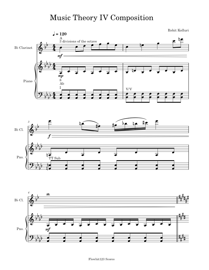 Music_Theory_IV_Composition Sheet music for Piano, Clarinet in b-flat ...